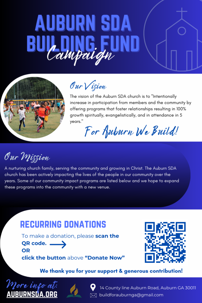 SDA Building Fundraiser Campaign