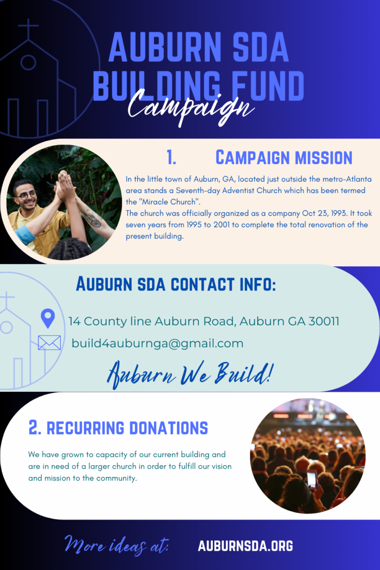 SDA Building Fundraiser Campaign