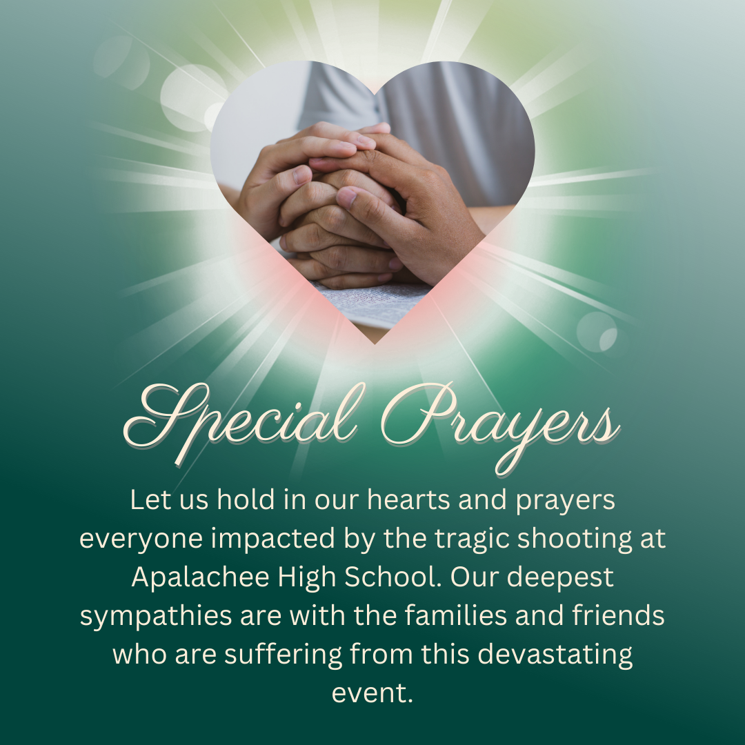 Prayer for Apalachee High School | Auburn Seventh-day Adventist Church